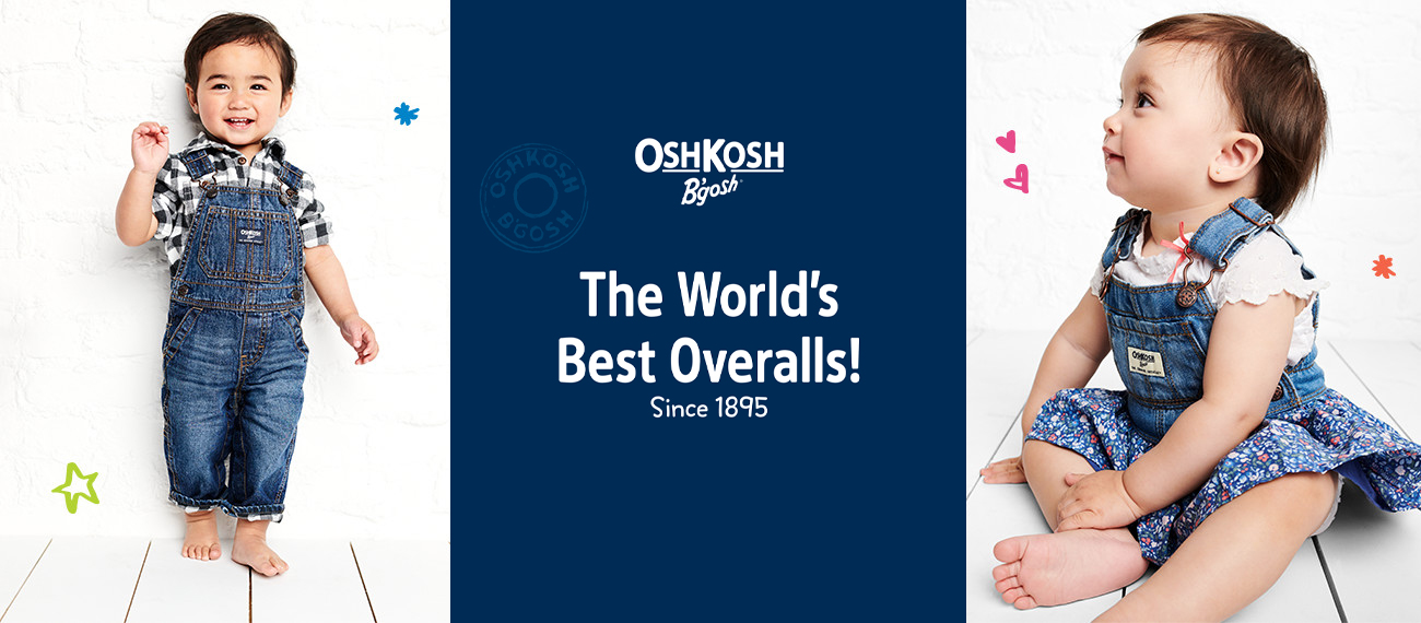 OshKosh B'gosh Overalls, Shortalls & Skirtalls | Worlds Best