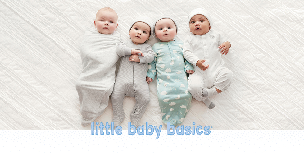 Little Baby Basics Collections, Bodysuits, One-pieces