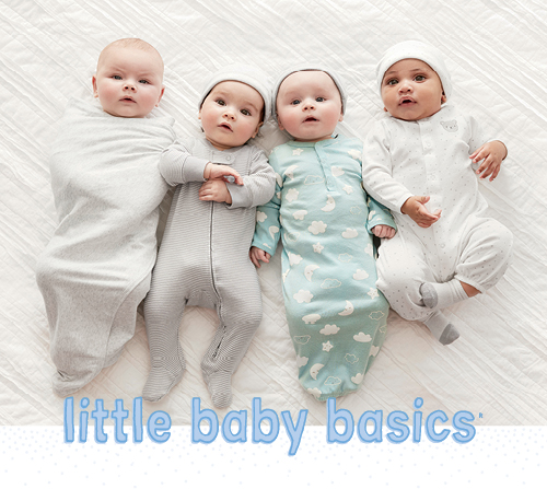Little Baby Basics Collections, Bodysuits, One-pieces