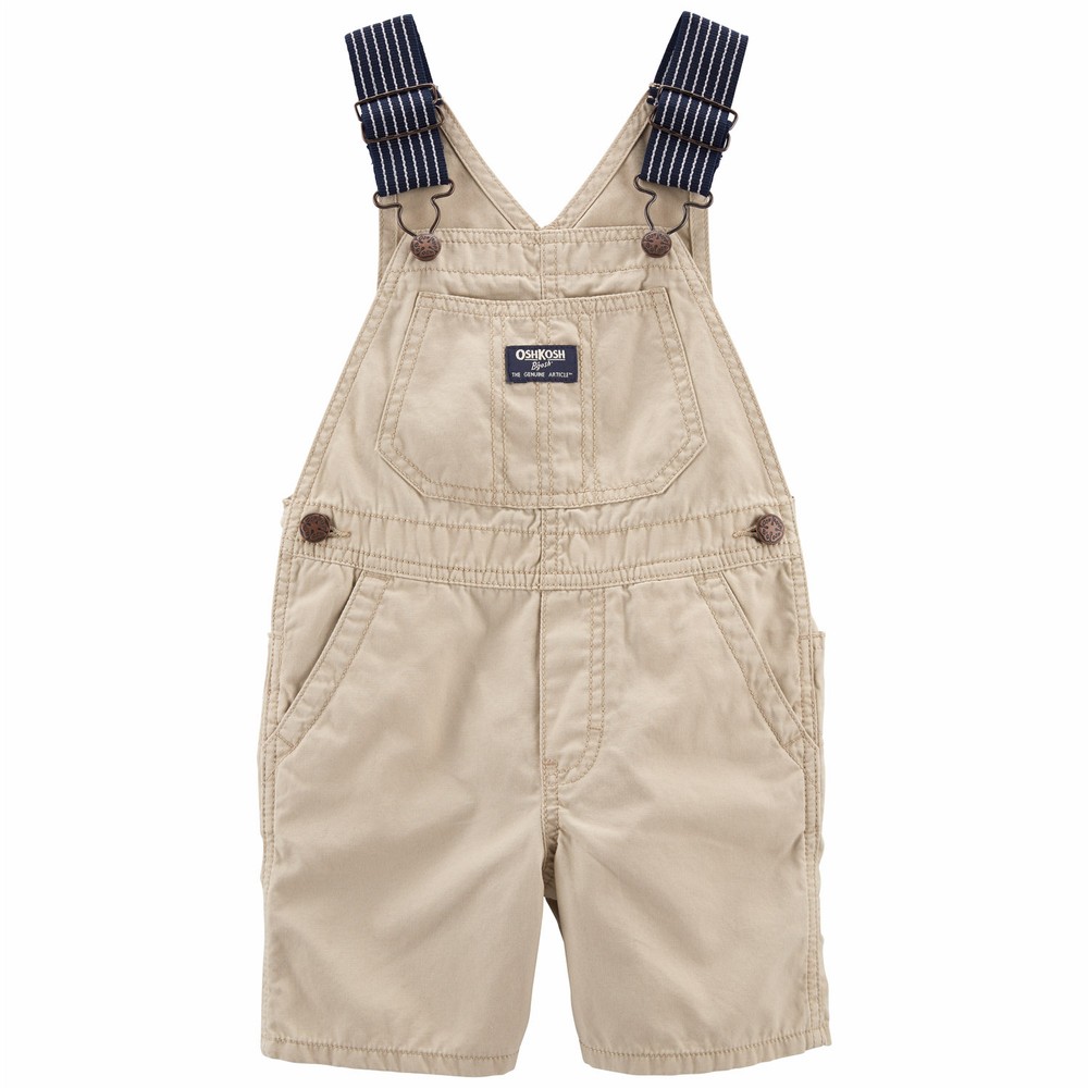OshKosh B'gosh Knit Denim Shortalls | Baby Boy