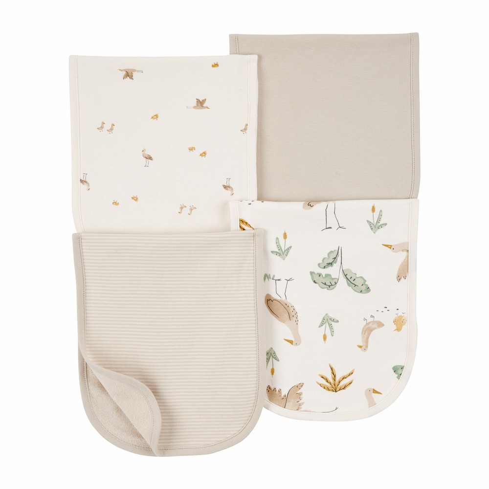 Carter's 4-Pack Burp Cloths | Baby Girl