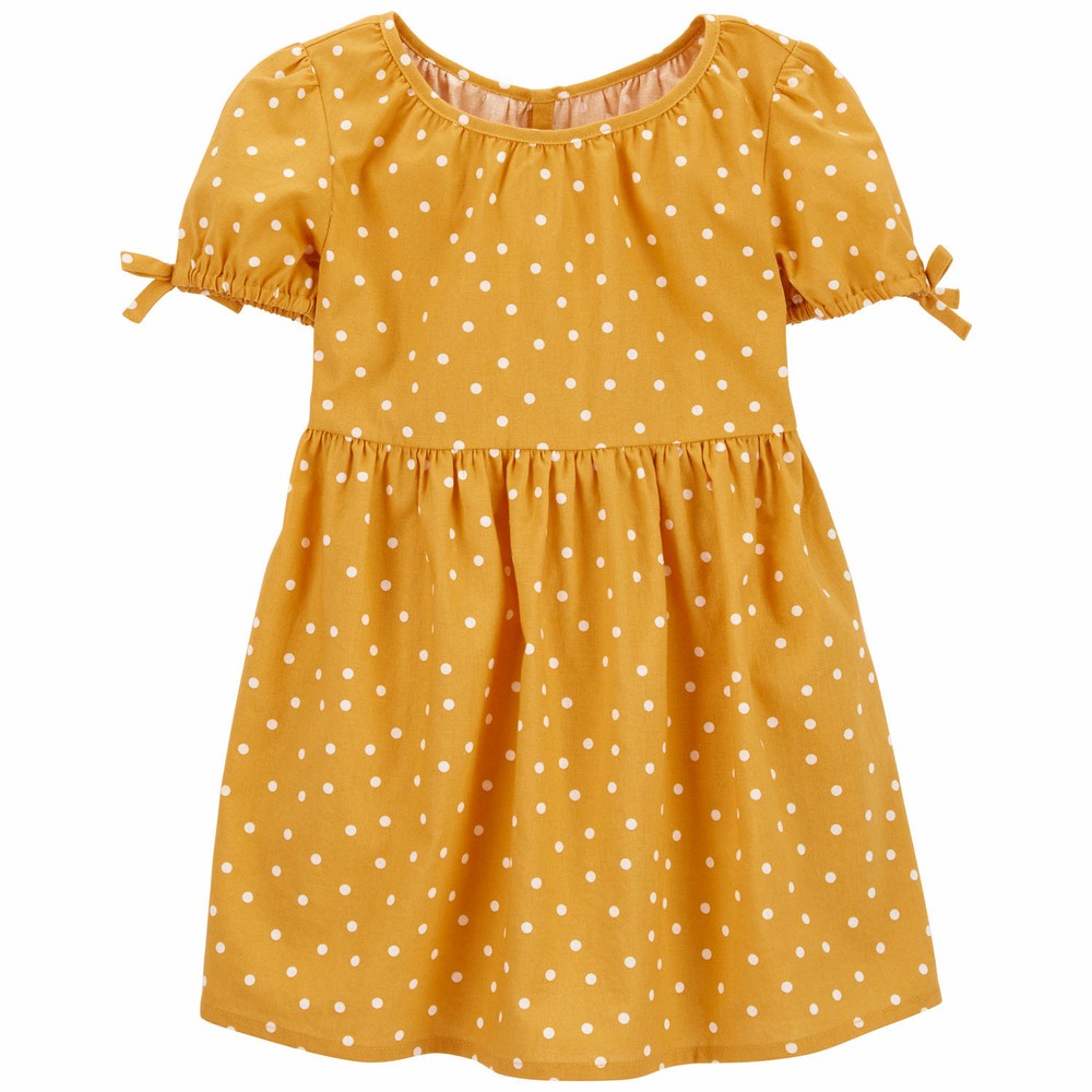 OshKosh B'gosh Polka Dot Peplum Dress | Toddler Girl
