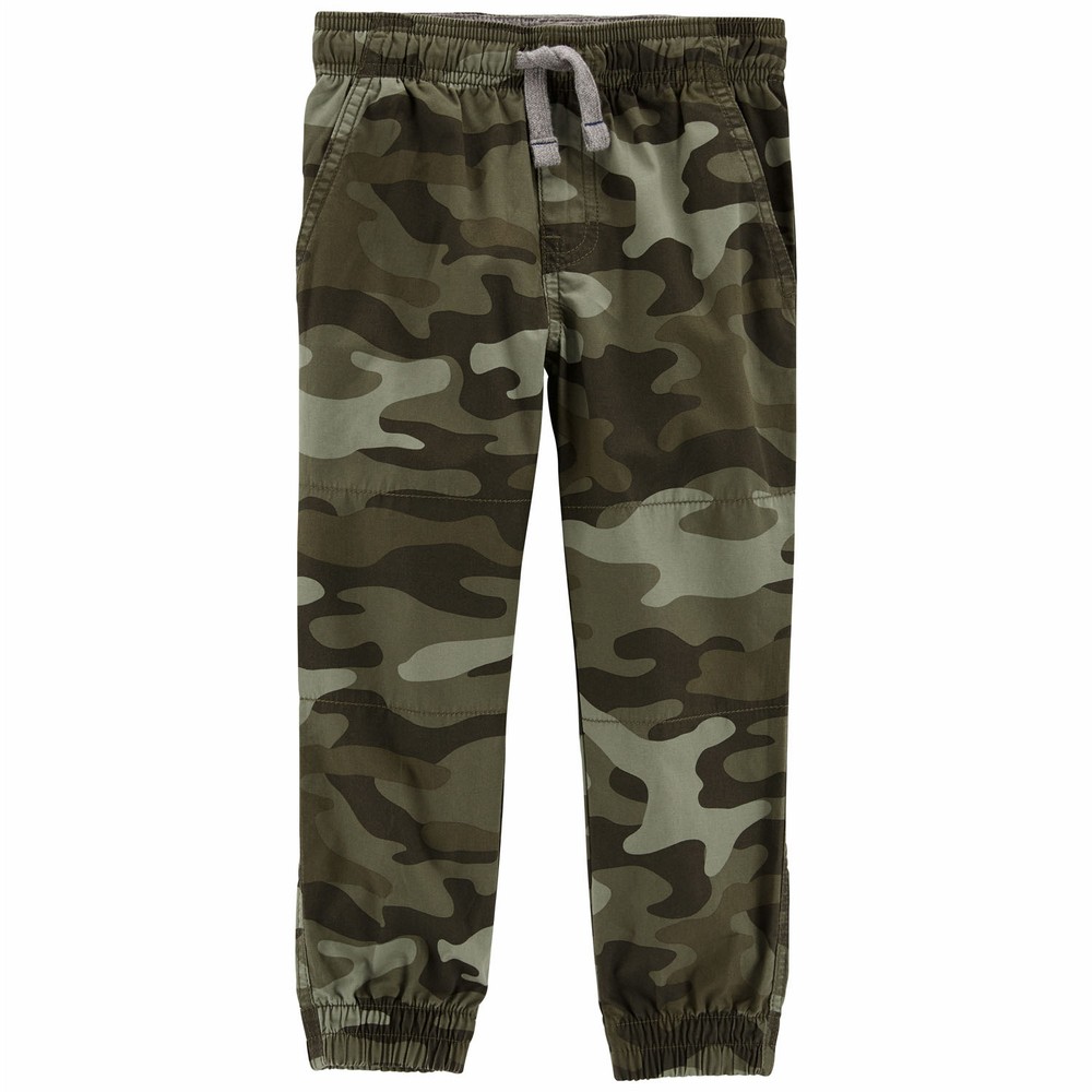Carter's Camo Pull-On Poplin Pants | Toddler Boy