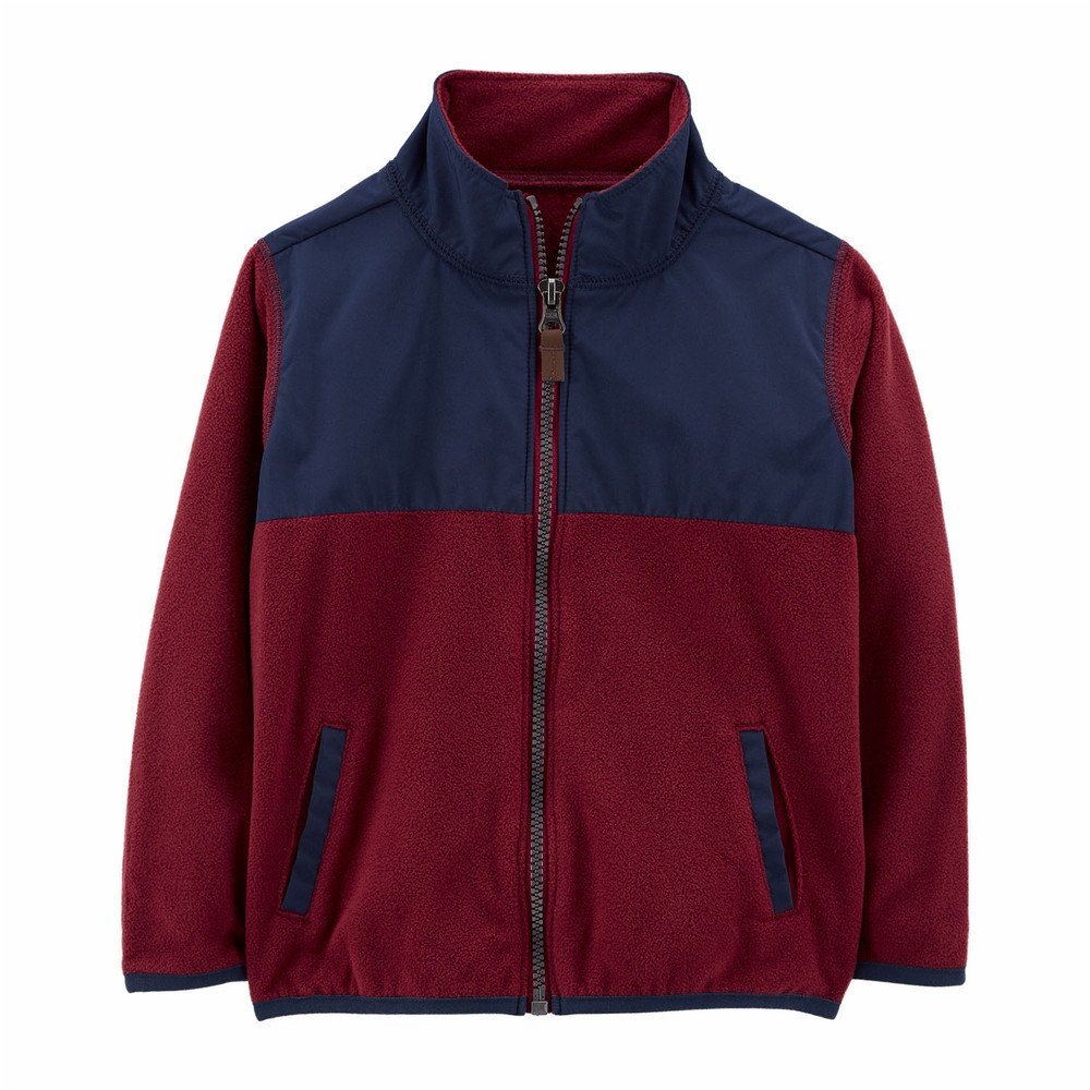 Carter's Zip-Up Fleece Jacket | Toddler Boy