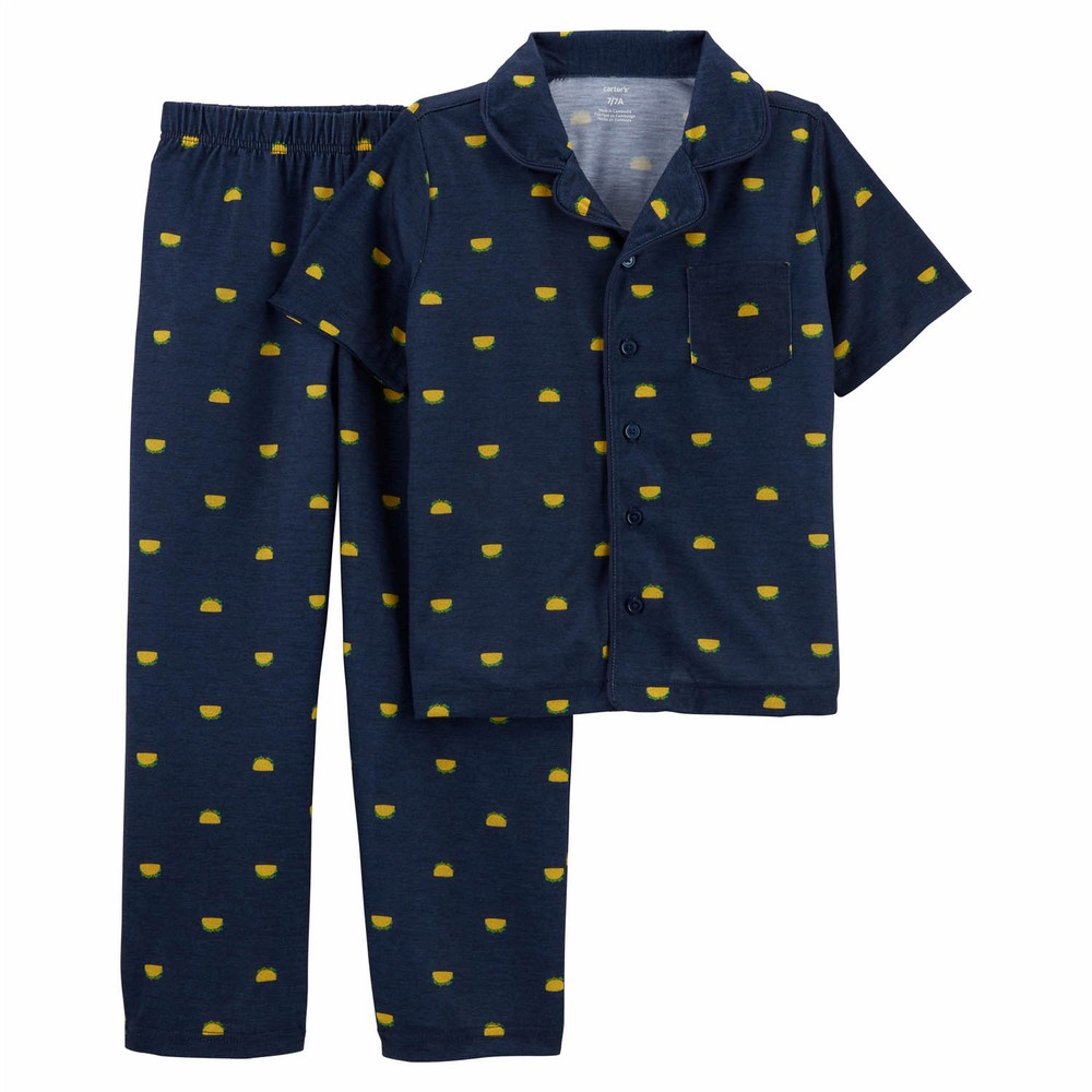 Carter's 2-Piece Taco Coat-Style Poly PJs | Boy