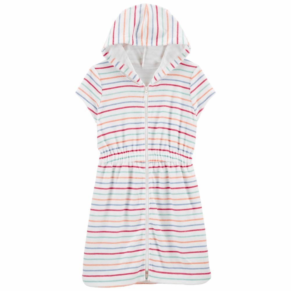 Carter's Striped Hooded Cover-Up | Girl