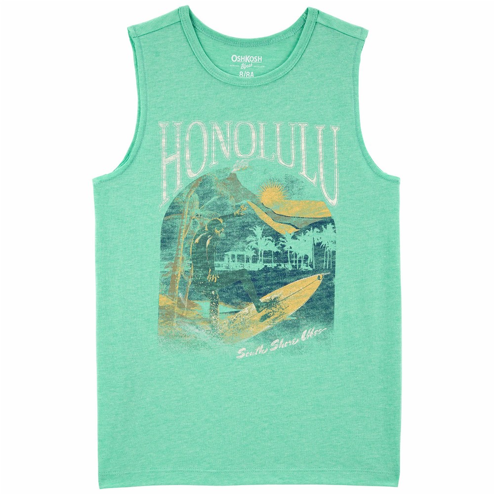 OshKosh B'gosh Honolulu Graphic Muscle Tank | Boy
