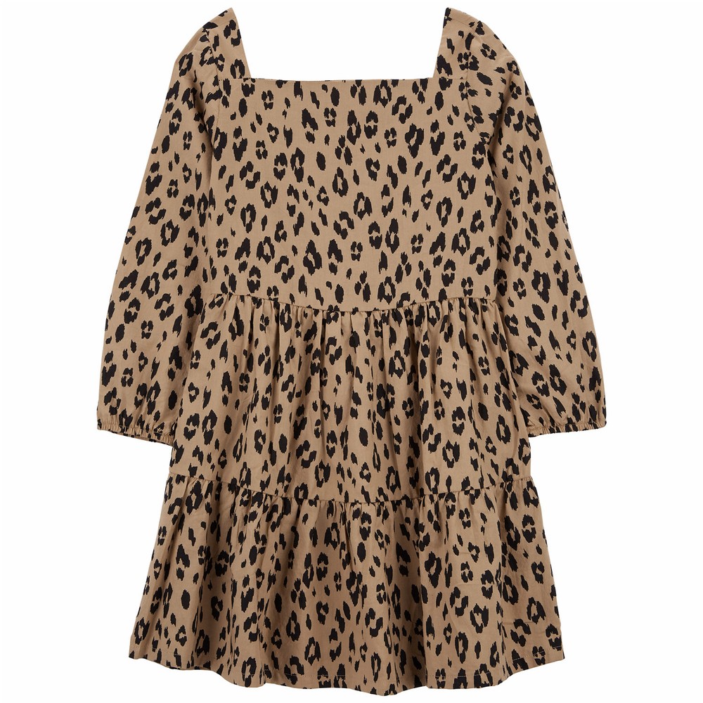 Carter's Leopard Twill Dress | Girl